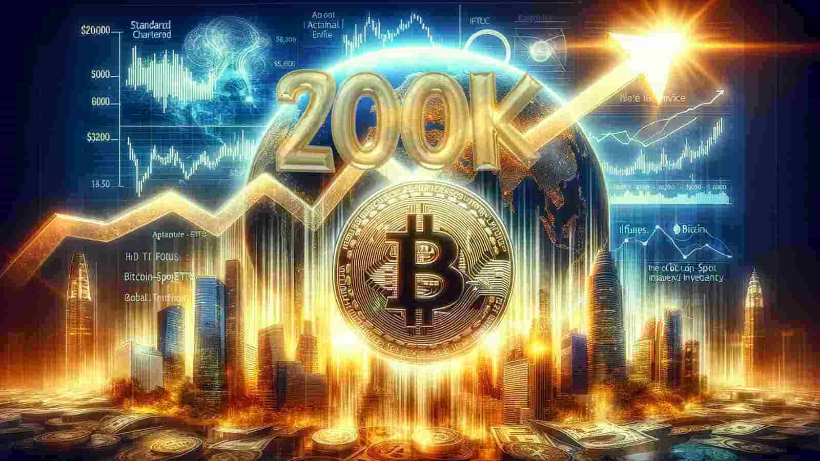 Bitcoin a 200.000 dollari: la previsione di Standard Chartered ...